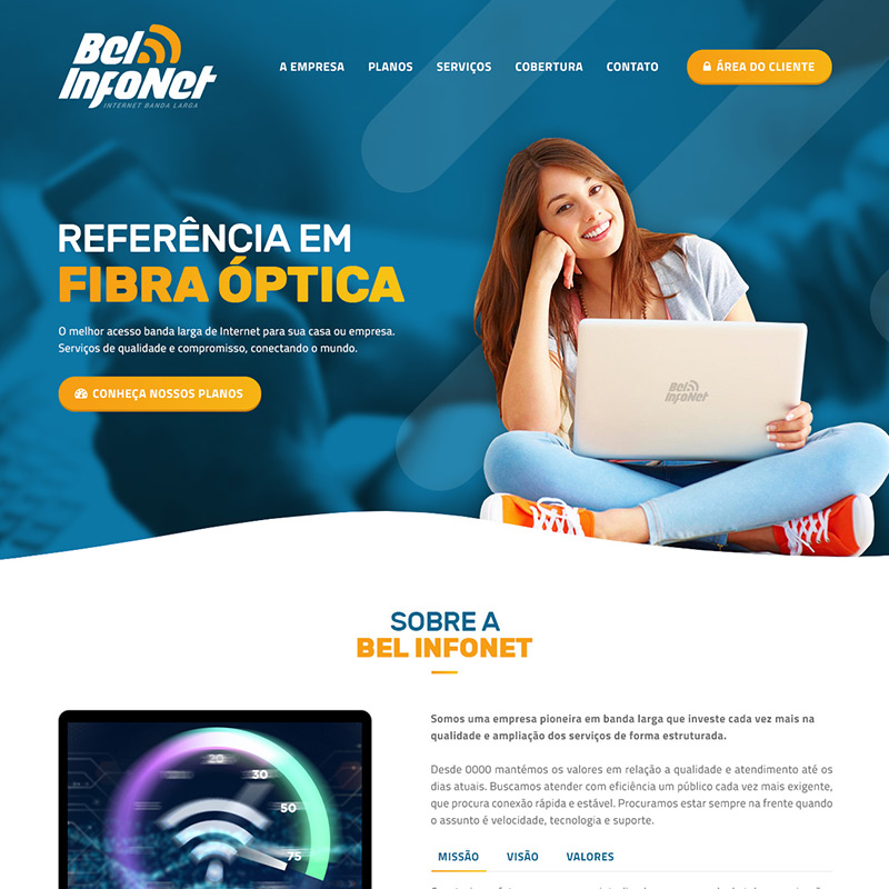 Bel InfoNet - Internet Fibra Óptica em Feira de Santana-Bahia